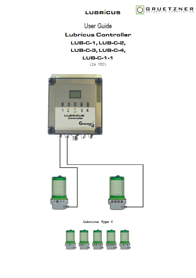 Lubricus C (Controller) (Gen. I) Bedienungsanleitung - Gruetzner